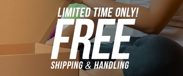 We’re paying for your shipping and handling!